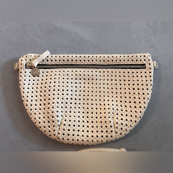 Clare V | Bags | Clare V Grande Fanny Cream Rattan | Poshmark
